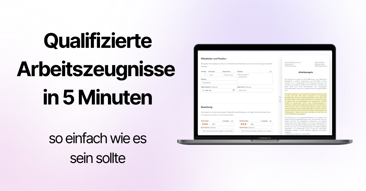 zeugnis.ai | Arbeitszeugnis Generator